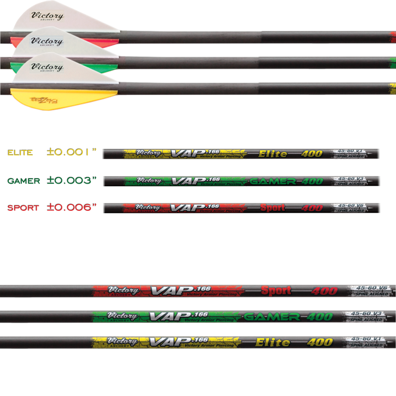 VICTORY HUNTING VAP 166 V6 SPORT CARBONSHAFT (Victory Accuracy & Perf ...